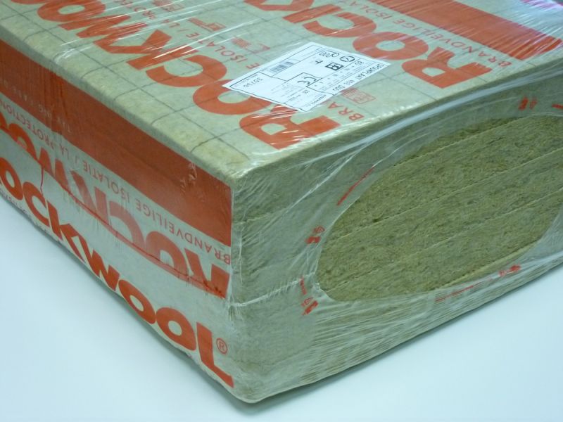 Rockwool steenwol 80 mm Rock Fit DUO Pak à 4,80 m² | ISOSTEE 80PAK DUO